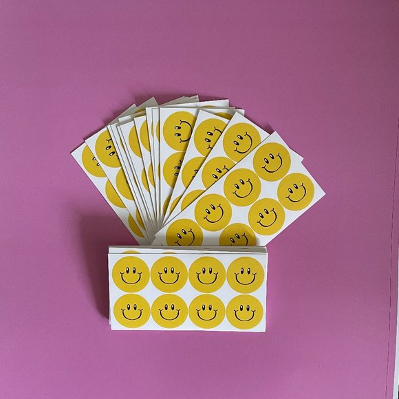 GKnitDesign23 | Office | Happy Face Stickers | Poshmark